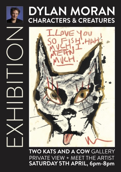 Art Exhibition For Dylan Moran in brighton