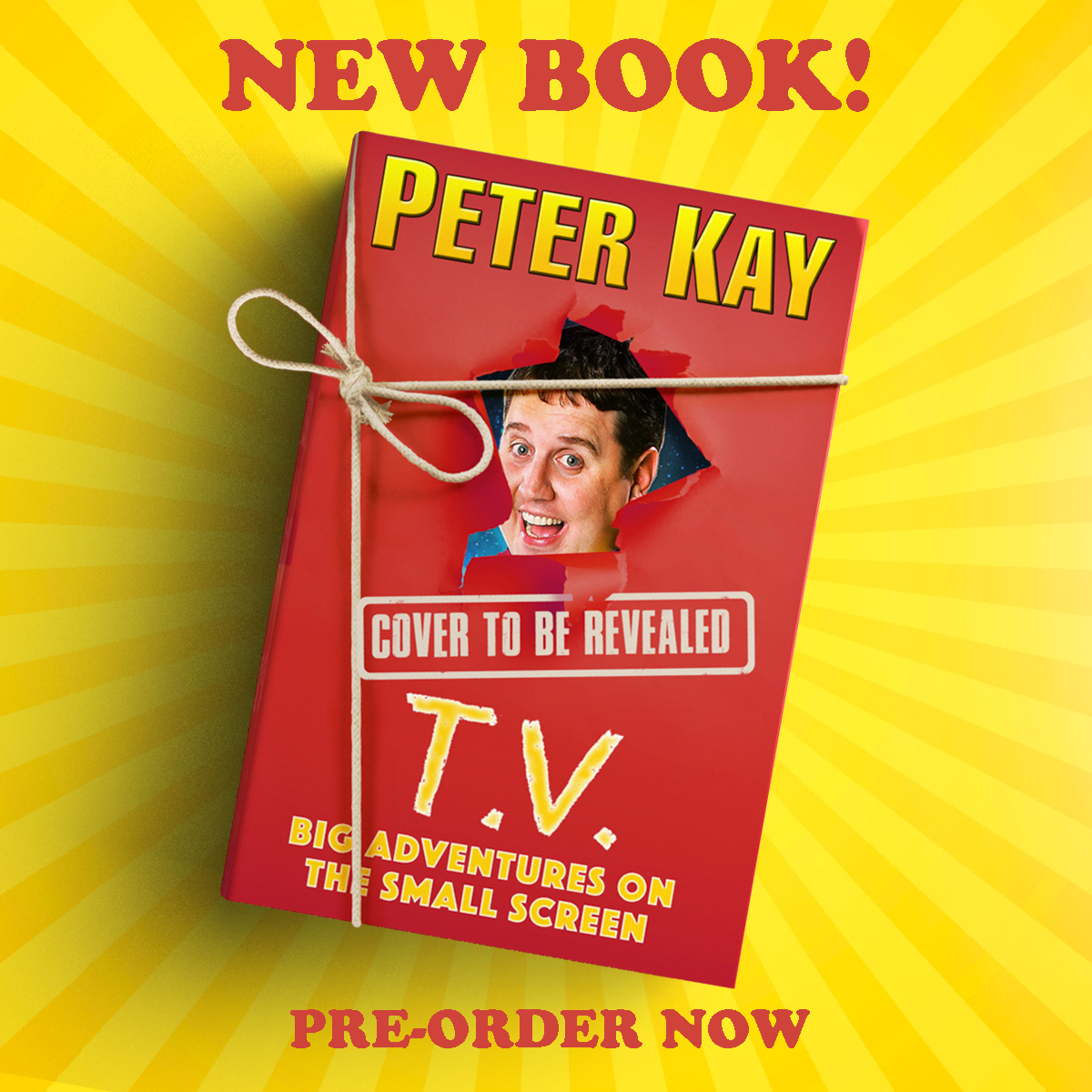 Nw Book From Peter Kay About His TV Childhood