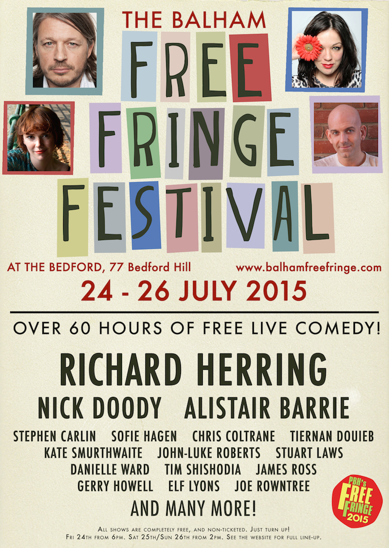 Edinburgh Preview: The Balham Free Fringe Festival