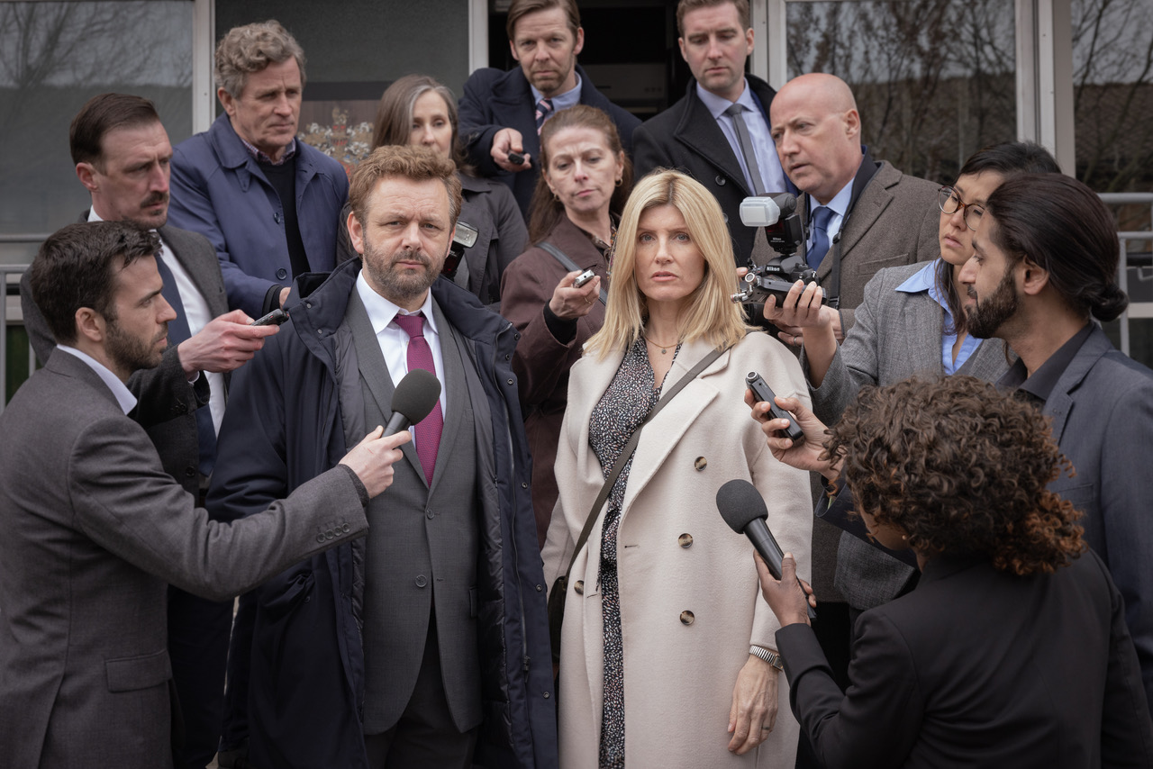 irst look at Sharon Horgan and Michael Sheen