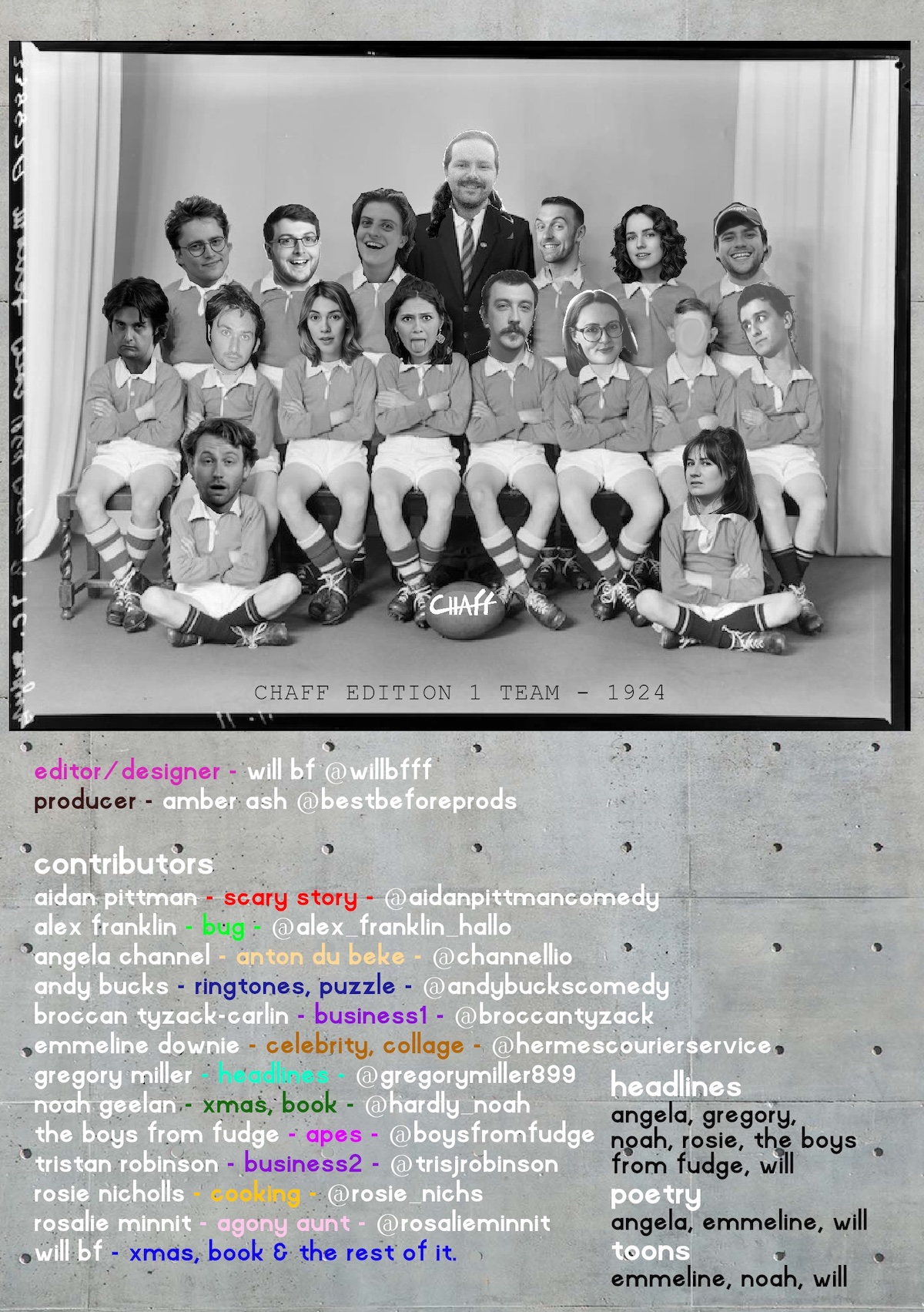 New Comedy Magazine Launches in 2025