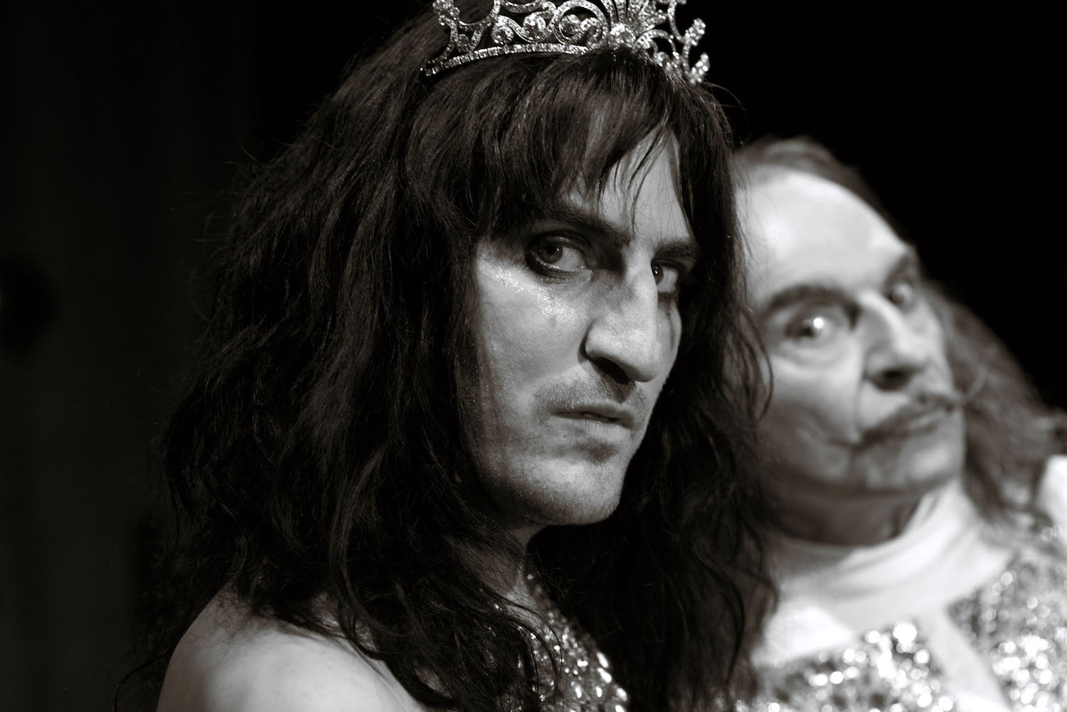 dali and cooper with noel fielding and david suchet