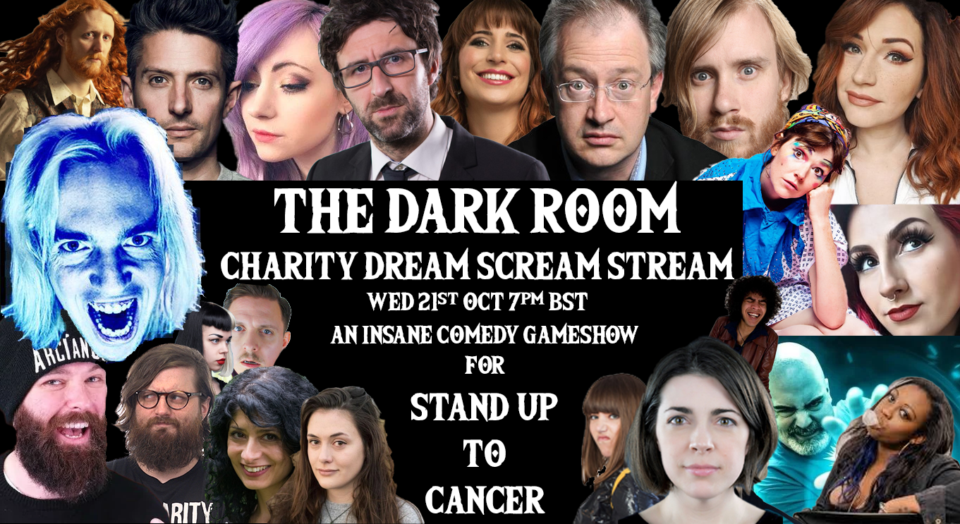 News: Charity Show From The Dark Room With Lots Of Guests