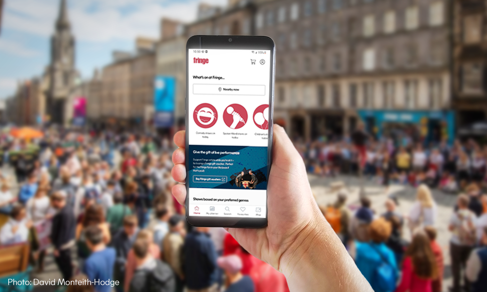 official EdFringe App Launched for fringe 2023