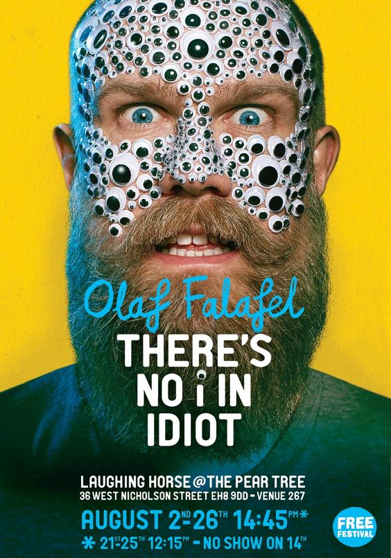 News: Lou Sanders and Olaf Falafel Win Edinburgh Poster Awards