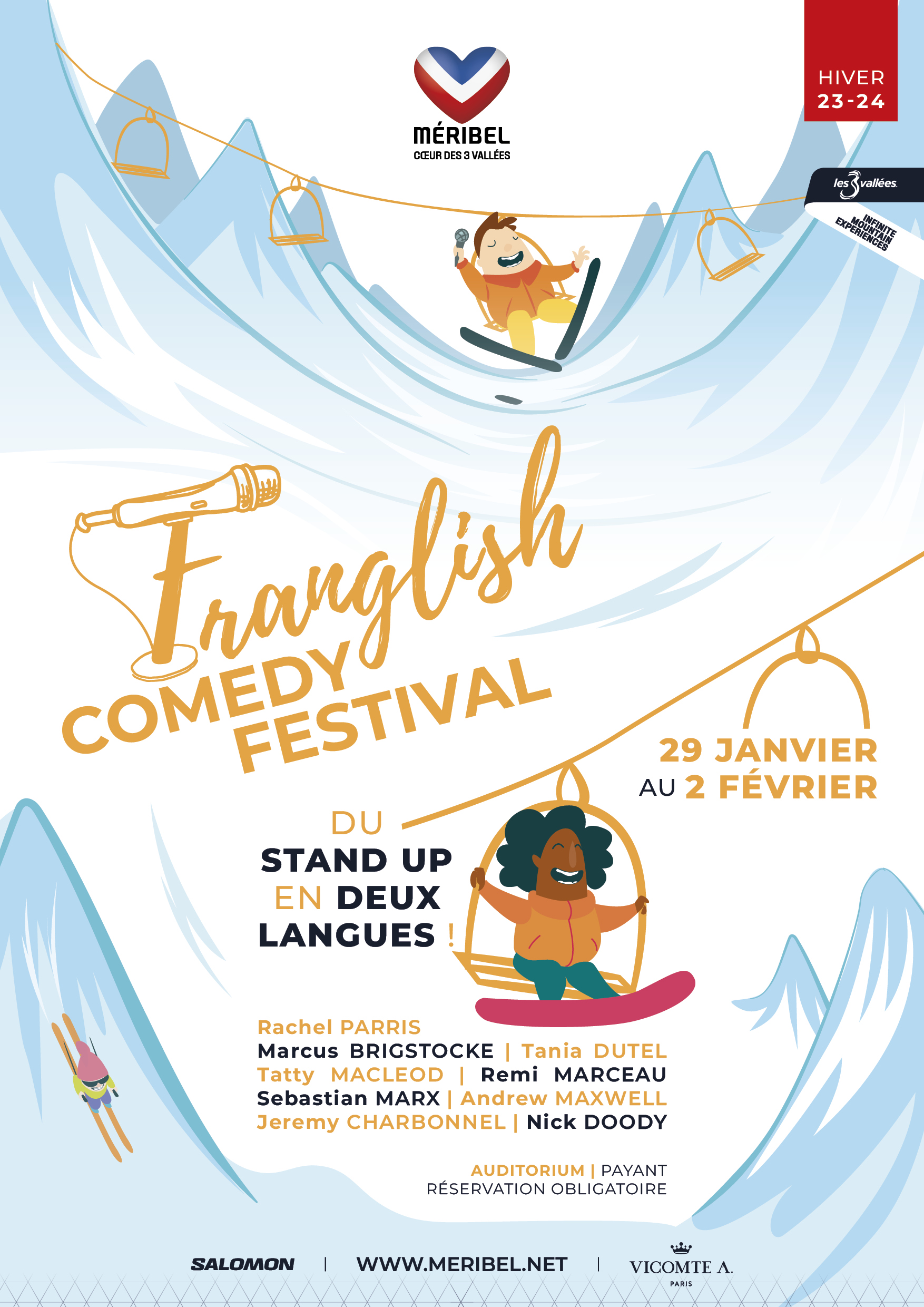 New Comedy Festival For French Ski Resort