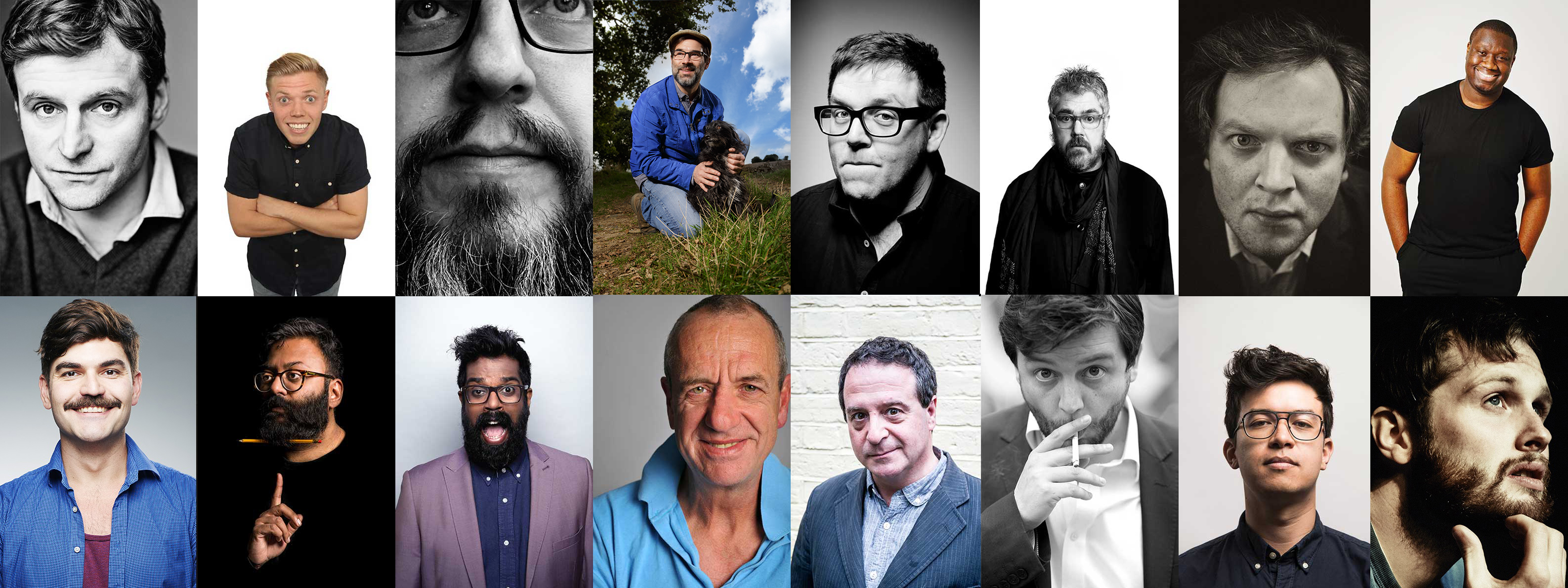 Will Adamsdale, Rob Beckett, Danny Brown, Adam Buxton, Nick Frost ...