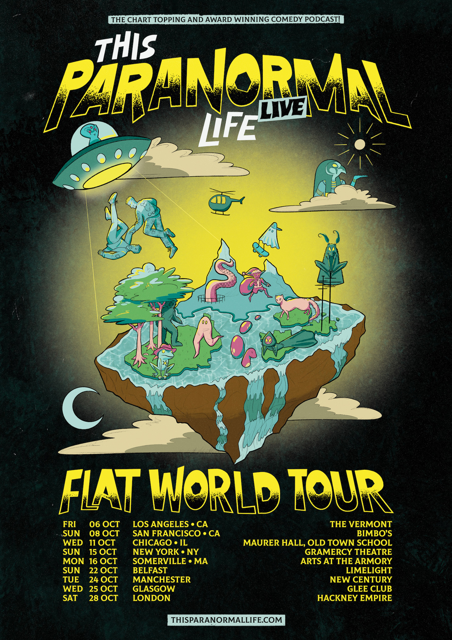 Paranormal Life Podcast Comes To UK Stages