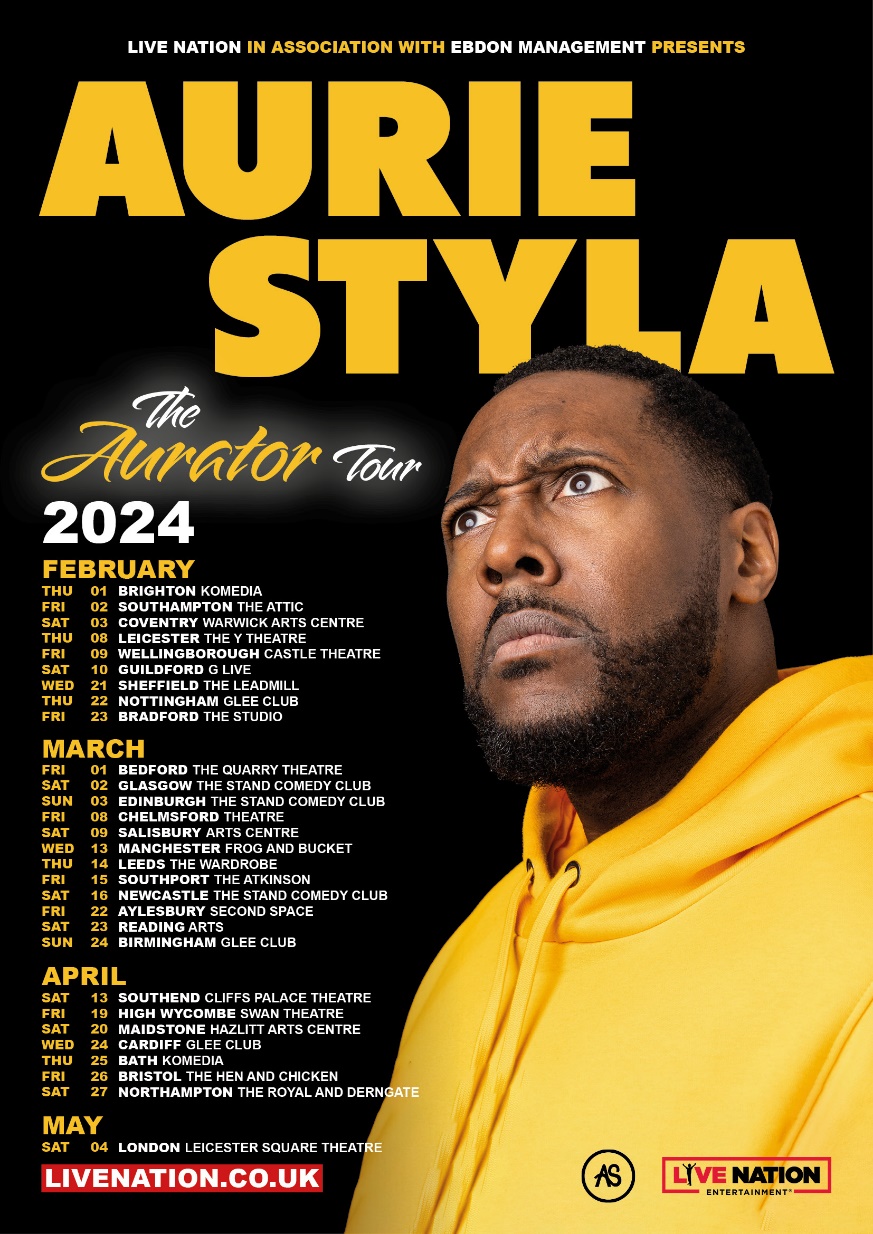 Big Tour for Aurie Styla on sale now