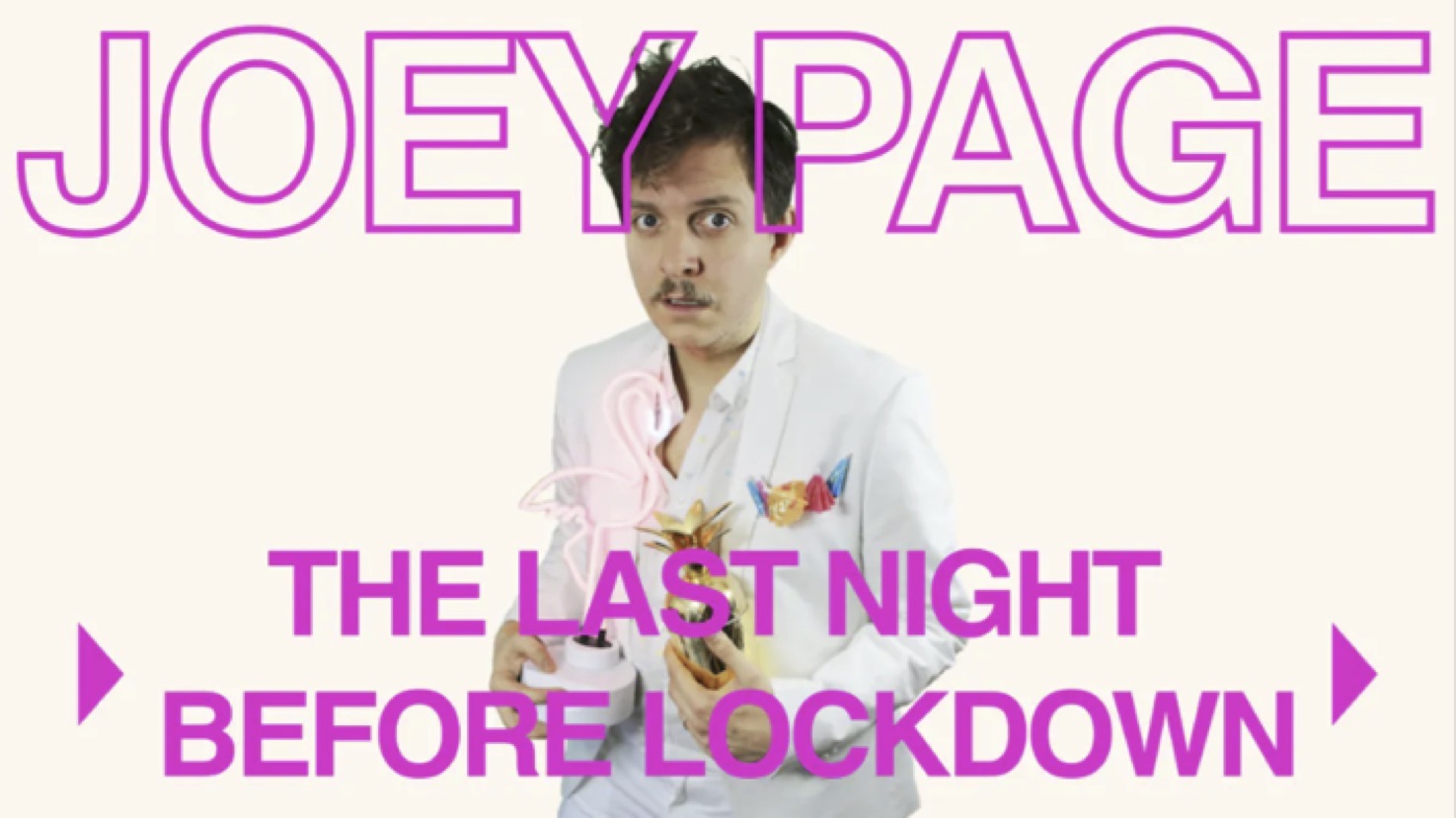 Joey Page's Pre-Lockdown Show Gets A Release