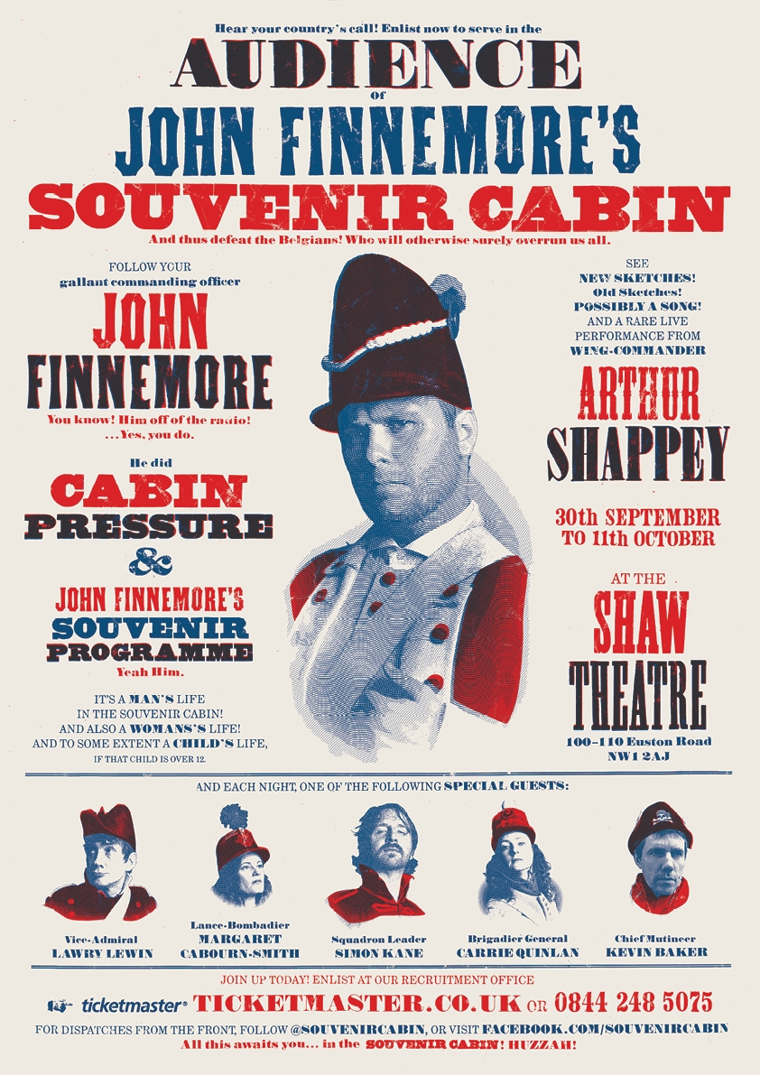 Live Review: John Finnemore's Souvenir Cabin, Shaw Theatre