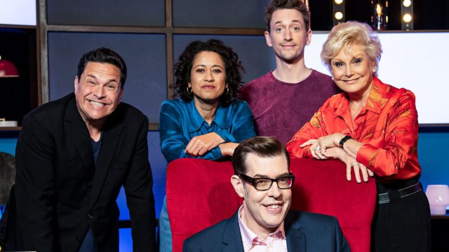 House of Games Guests This Week include john robins, samira ahmed