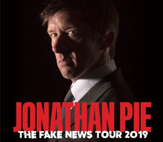 News: Jonathan Pie Announces Fake News Tour