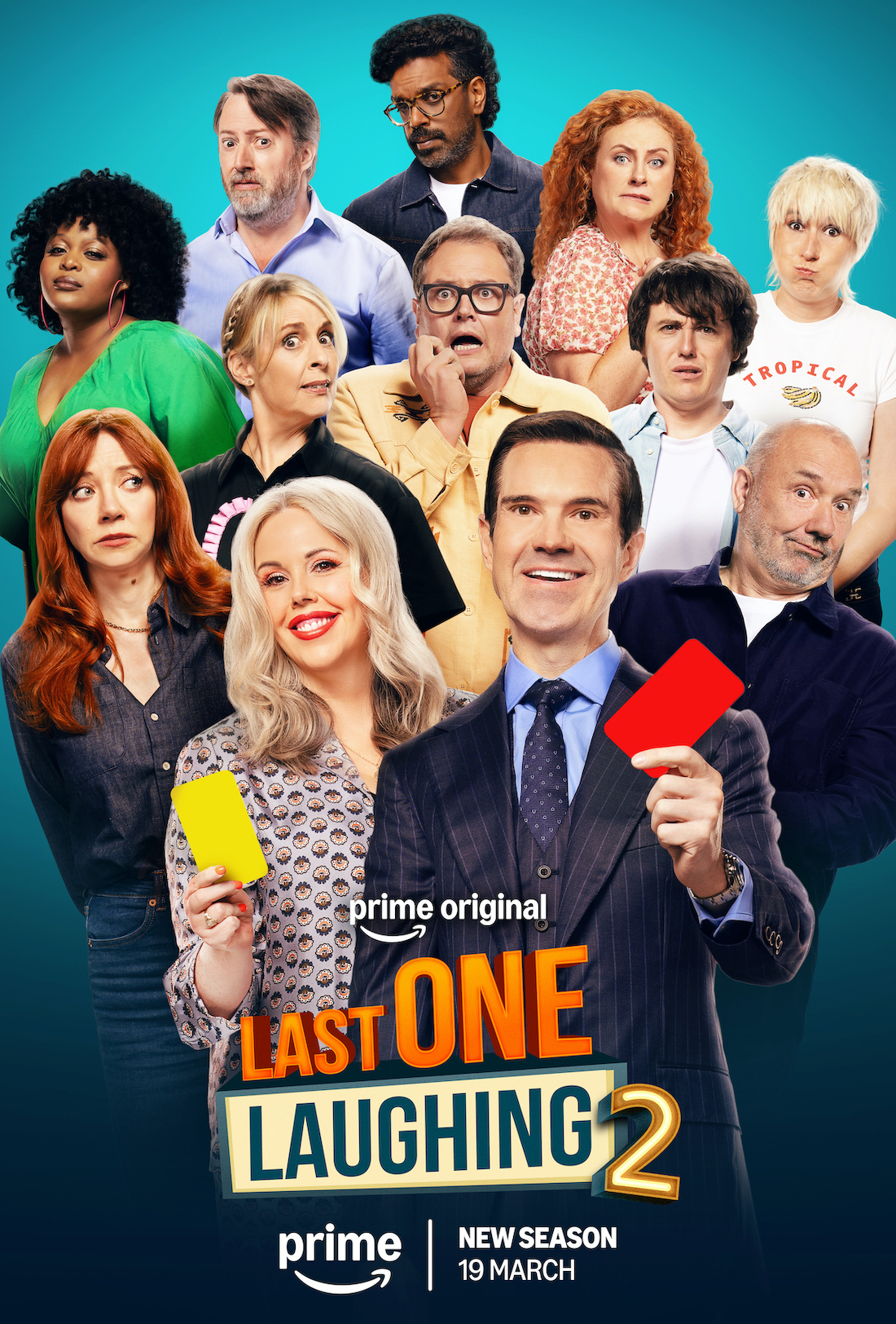 Prime Video Releases Trailer forLast One Laughing UK Series Two