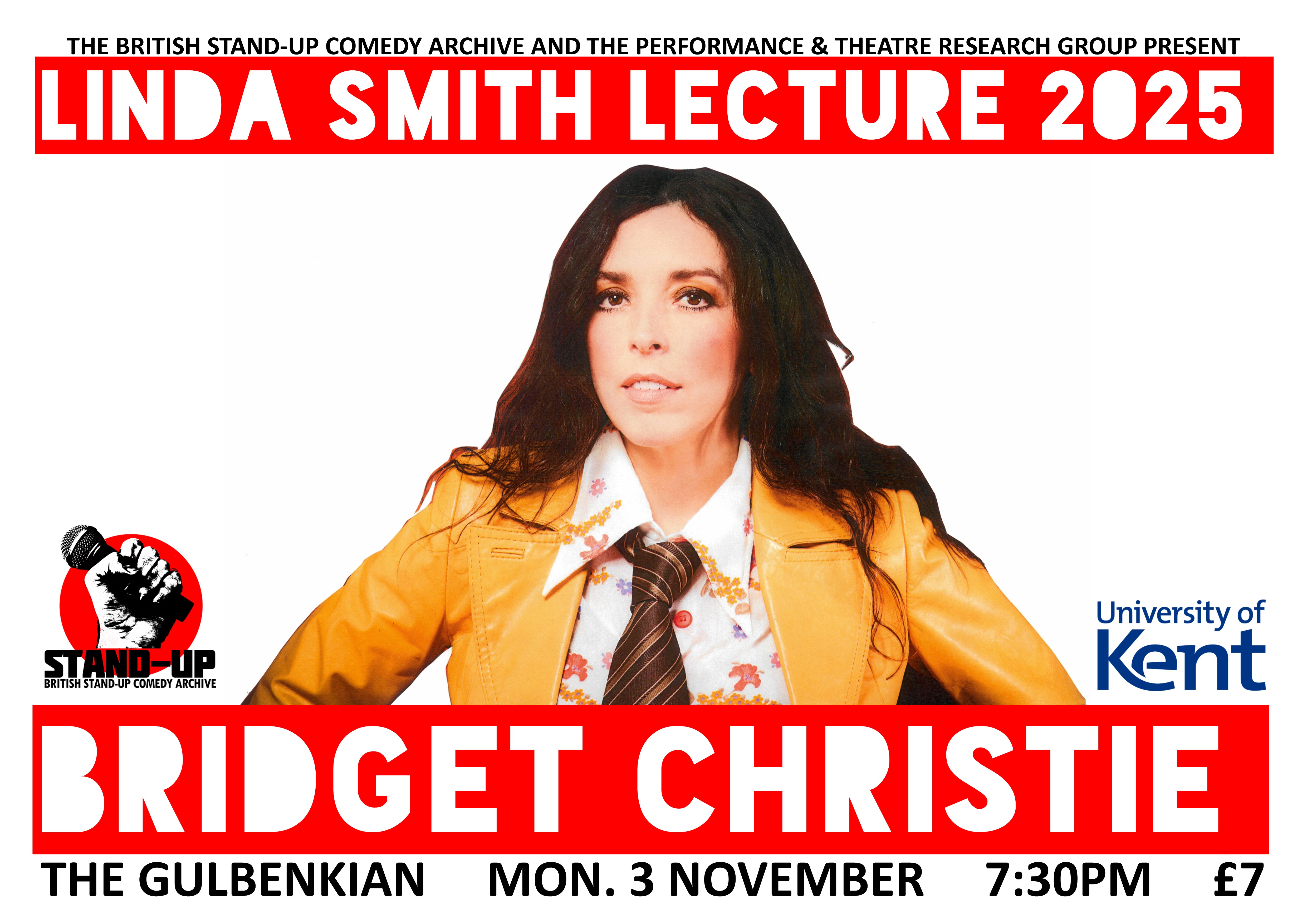 Bridget Christie To give This Year's Linda Smith Lecture