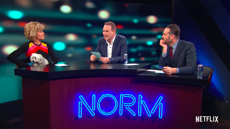 Norm McDonald has a show is on netflix