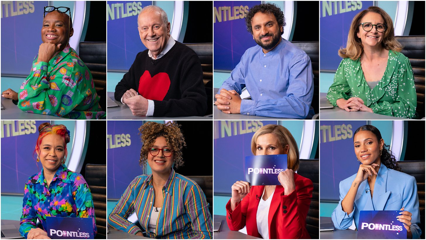 Rose Matafeo, Lucy Porter, ria Lina, Sally Phillips Pointless