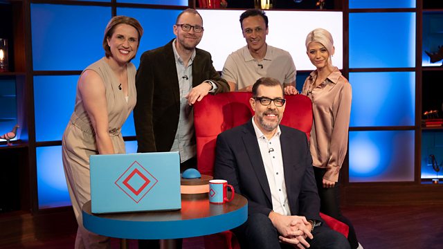 Richard Osman's House Of Games with robert webb.