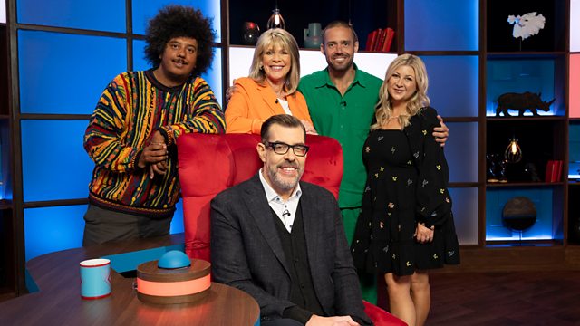 Richard Osman's House of Games with Rosie Ramsey, Nathan Bryon.
