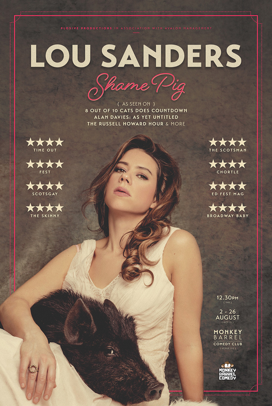 News: Lou Sanders and Olaf Falafel Win Edinburgh Poster Awards