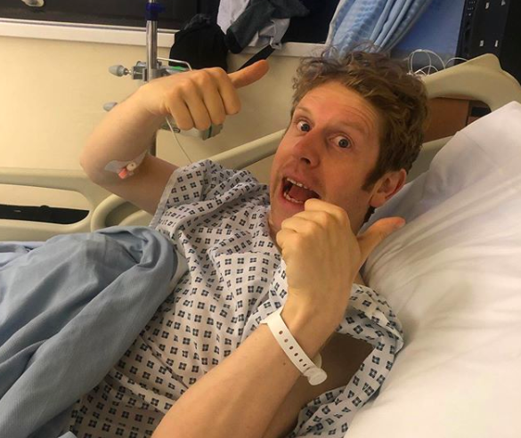 News: Josh Widdicombe Has Appendix Out