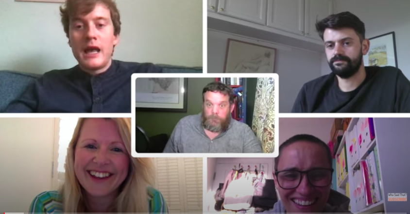 James Acaster, Fin Taylor, Jen Brister In Latest Mark Olver