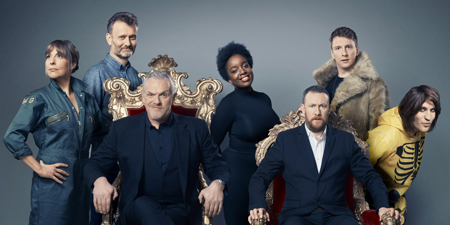 Taskmaster, Greg Davies, Alex Horne, Noel Fielding, Lolly Adefope, Mel ...