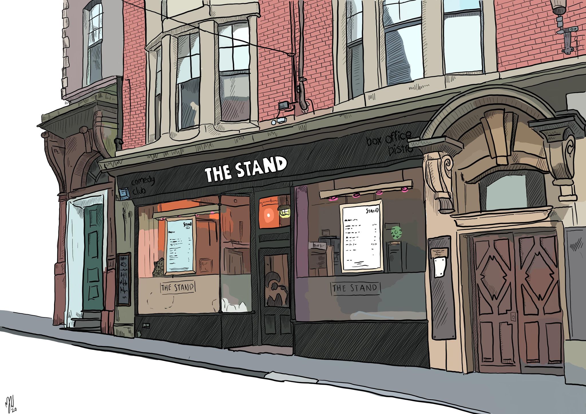 News: Comedian/Artist Sells Pictures Of The Stand Comedy Club