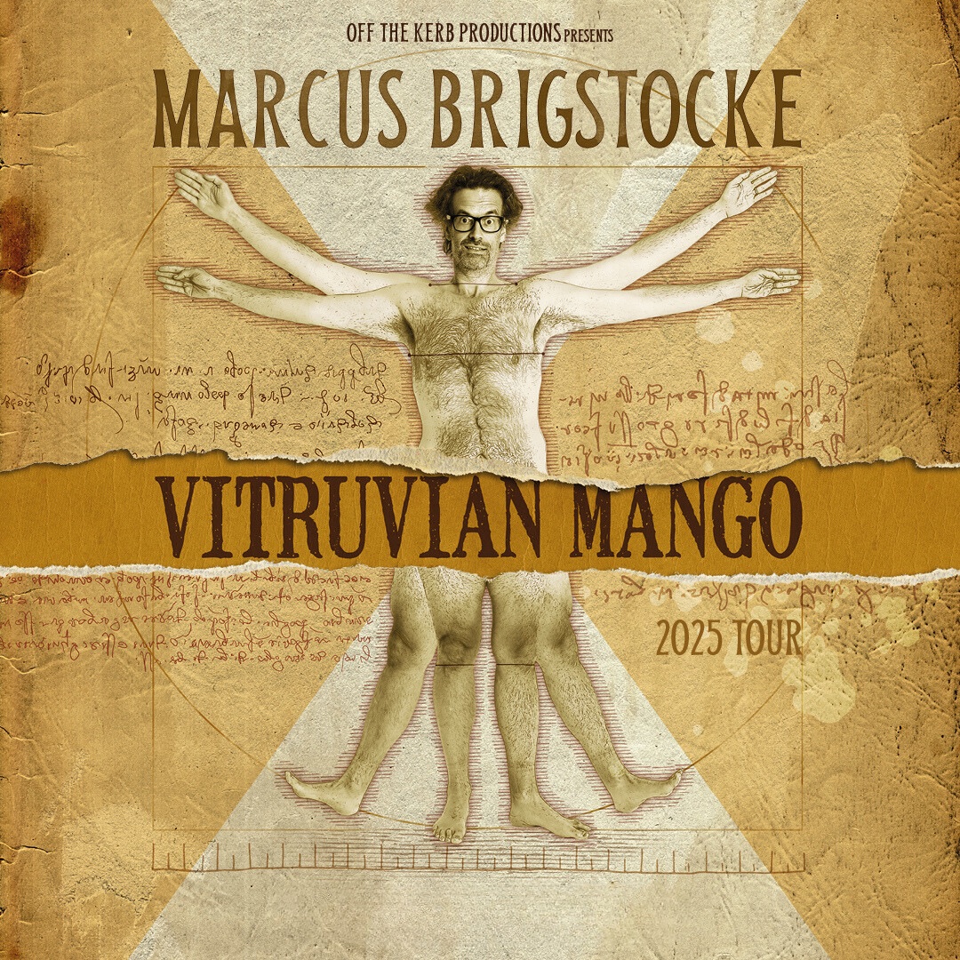 Marcus Brigstocke Extends His Vitruvian Mango Tour