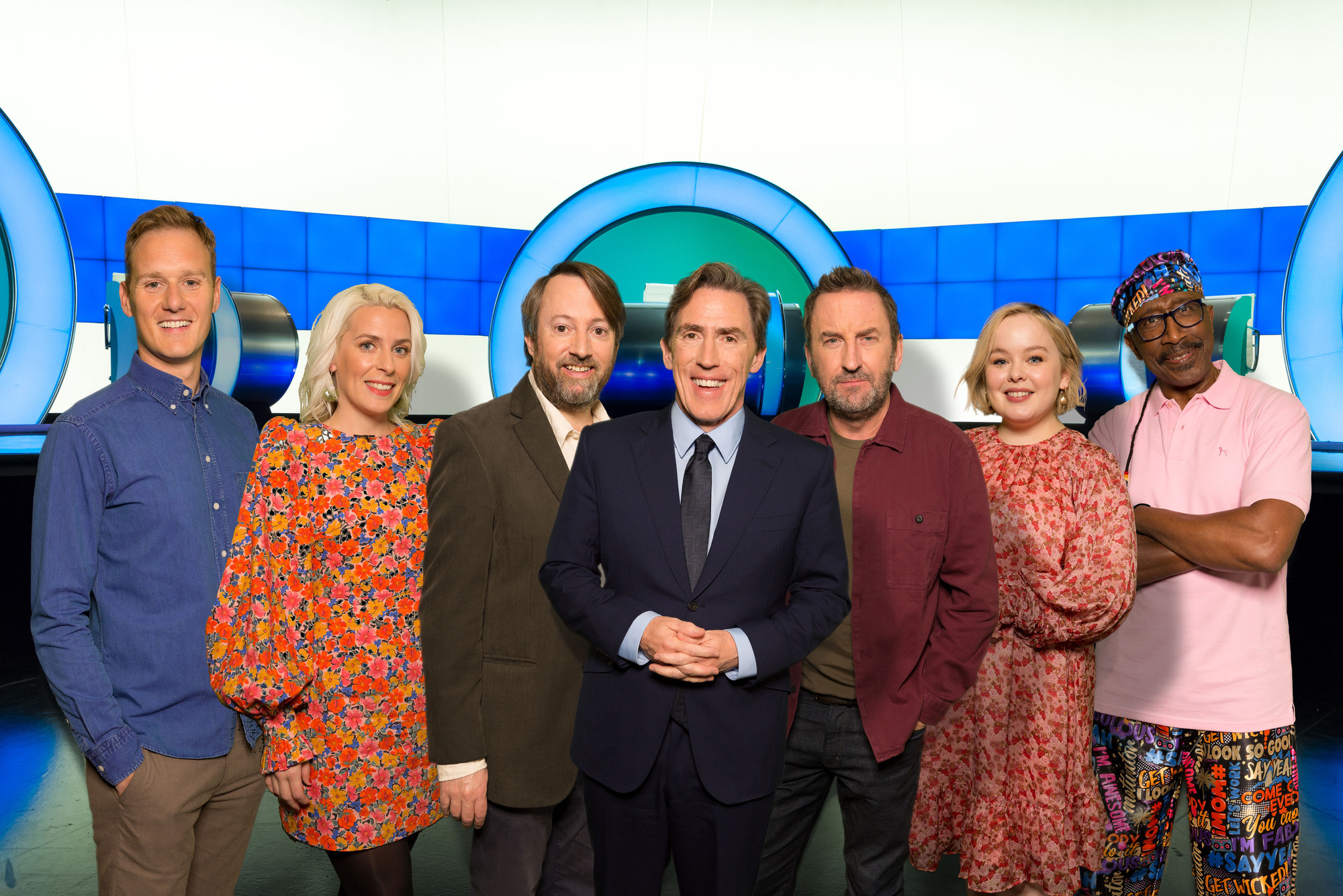 Wilty: Mr Motivator, Sara Pascoe, Nicola Coughlan Dan Walker.